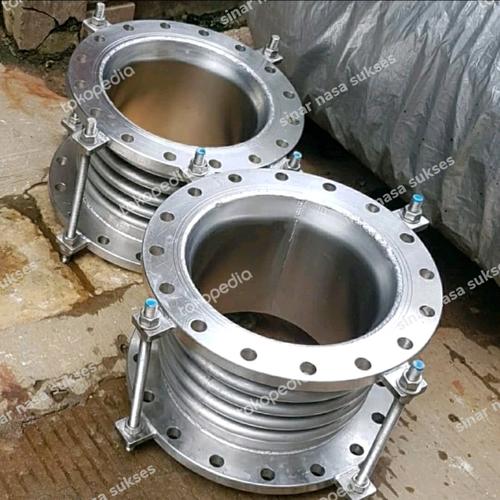 Jual Flexible expansion joint flange 20" Inch panjang 50cm stainless304 ...
