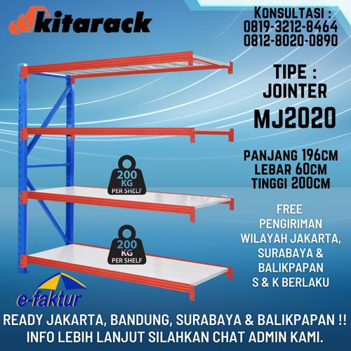 Jual WAREHOUSE RACK KITARACK JOINTER RAK GUDANG LIGHT DUTY 2 METER ...