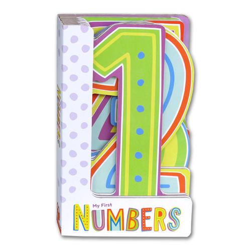 Jual Buku mengenal angka First Numbers Chunky 3D Shapes Board Book ...