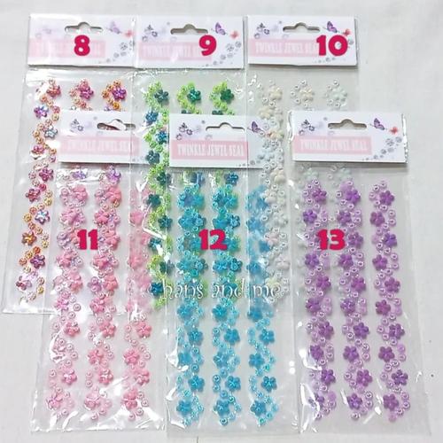 Jual Sticker Timbul Stiker Manik Payet Hias Deco Case (Seri Lanjutan No ...