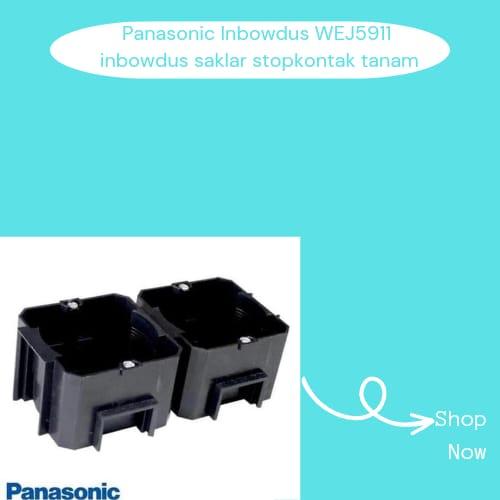 Jual Panasonic Inbowdus WEJ5911 Inbow Dus Imbodus Saklar Stopkontak ...