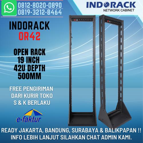 Jual OPEN RACK 19" 42U / MERK INDORACK - Kota Balikpapan - BORNEO RACK ...