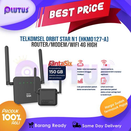 Jual Telkomsel Orbit Star N1 (HKM0127-A) Router/Modem/Wifi 4G High Speed - Jakarta Pusat ...