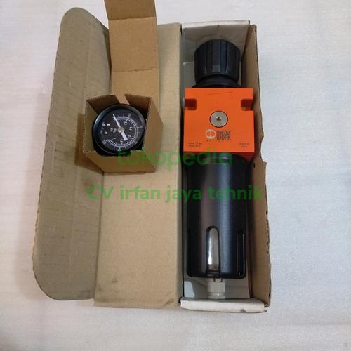 Jual METAL WORK air filter regulator kompresor darat 1/2" 100% asli ...