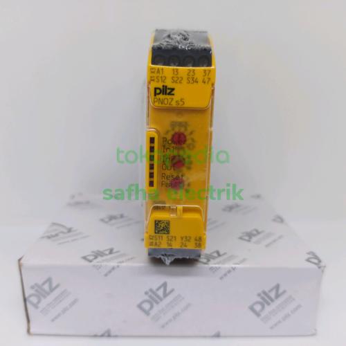 Jual pilz PNOZ s5 24VDC 2n/o 2n/o t 750105 safety relay - Jakarta Barat ...