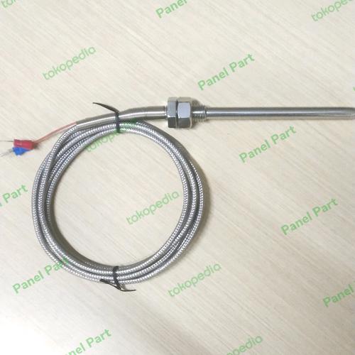 Jual PT100 THERMOCOUPLE RTD PT100 X M12 X 100MM KABEL ISI 2 PANJANG ...