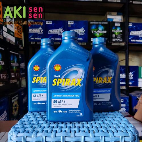 Jual pelumas oil oli transmisi matic shell spirax s5 atf x isi 1liter ...