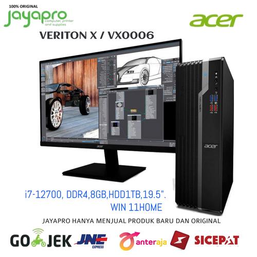 Jual ACER VERITON X VX0006 i7 12700.DDR4.8GB.HDD1TB.WIN11.19,5" - Jakarta Pusat - JAYAPRO JKT ...