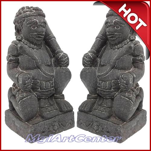Jual Miniatur Sepasang Patung Gupala atau Dwarapala - Patung Batu - Kab ...