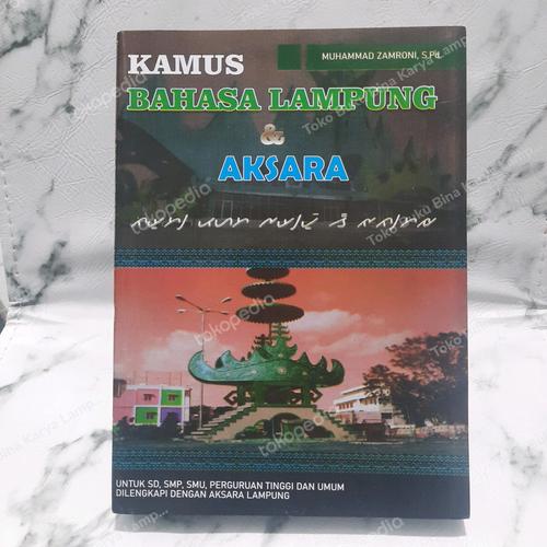 Jual Kamus Bahasa Lampung & Aksara Muhammad Zamroni, S.Pd. - Kota ...