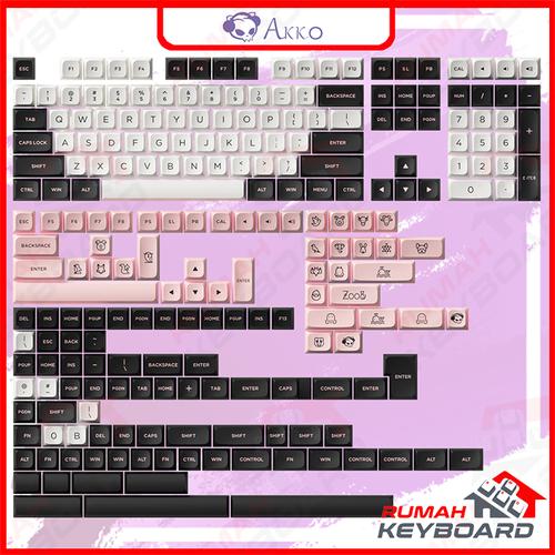 Promo KEYCAP - KEYCAPS - MDA - AKKO OLIVIA - PBT KEYCAP - 227 KEY ...