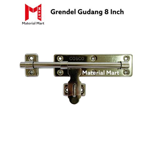 Jual Grendel Gudang Slot Stainless 8 Inch | Grendel Pintu Selot 8 ...