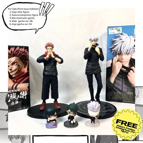 Jual Action figure & gacha jujutsu kaisen gojo sukuna mai maki, pack ...