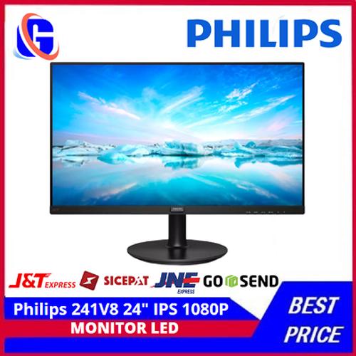 Jual Monitor LED Philips 241V8 24" IPS 1080p 75Hz 4ms VGA HDMI Vesa ...