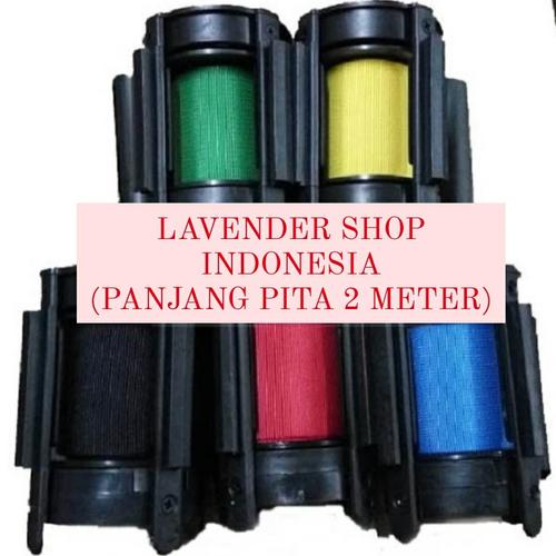 Jual pita tiang antrian/ tali pita tiang antrian - Hitam Kuning, 2 ...