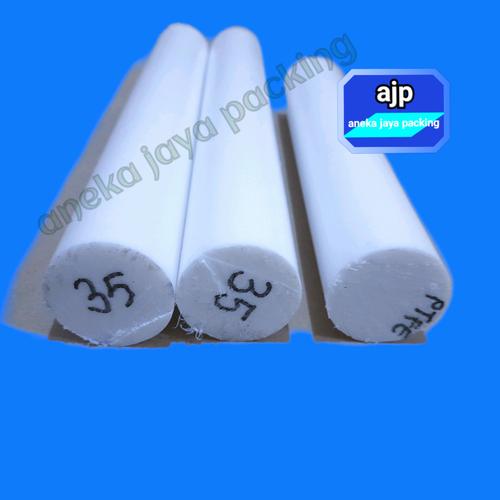 Jual teflon rod dia 35mm x 10cm as ptfe batangan - Jakarta Barat ...