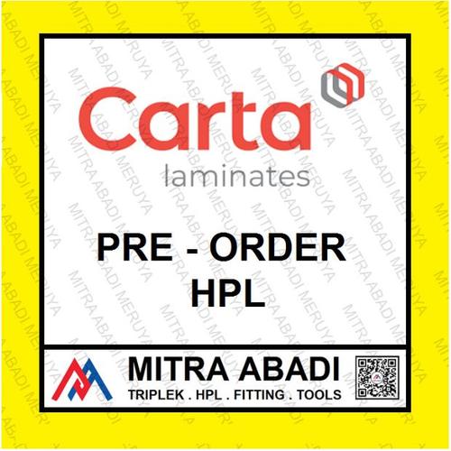 Jual CARTA HPL Solid Metal Stone Mirror Wood Grain Premium Pearl Urat ...