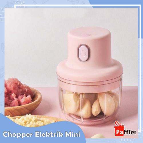 Jual Chopper Elektrik Mini Charge USB Food Blender Portable Dapur No ...