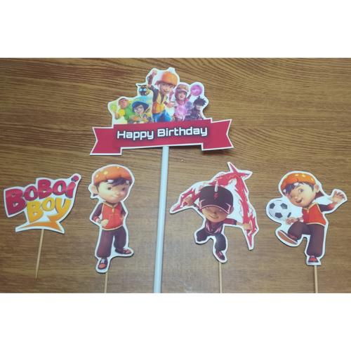 Jual topper cake happy birthday ulangtahun Boboiboy - Kota Samarinda ...