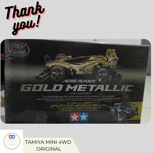 Jual Tamiya ORIGINAL Aero Avante Gold Metallic Edition - Kab. Sidoarjo ...