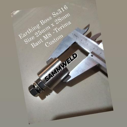 Jual Earthing Boss SS-304 Dia 25mm x 28mm x M8( Terima Custom Proses ...
