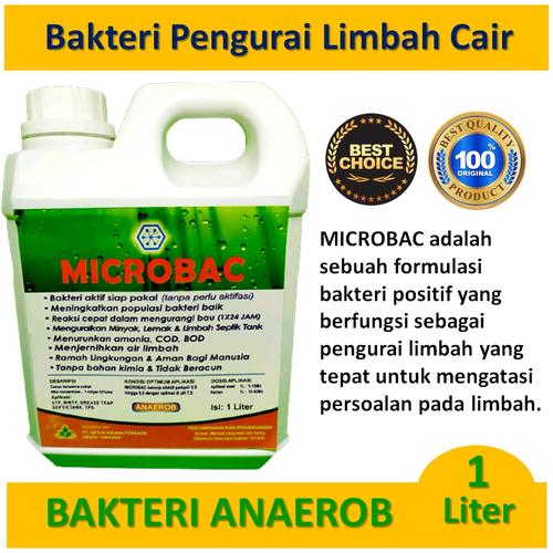 Jual BAKTERI ANAEROB MICROBAC | Bakteri Pengurai Limbah Cair IPAL ...