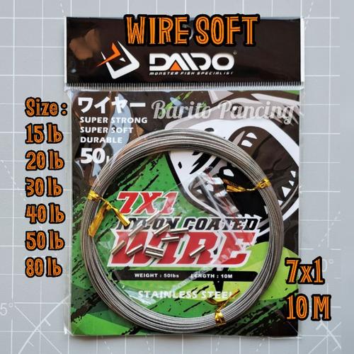 Jual Daido Leader Wire Soft Stainless Steel 7x1 - Kota Banjarbaru ...