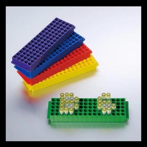 Jual Rak Microcentrifuge 1,5 / 2 ml Microtube Rack 80 Well Biologix 90 ...