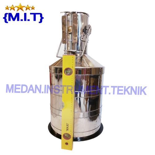 Jual Bejana Ukur SPBU Kapasitas 10 Liter Bahan Stainless Steel ...