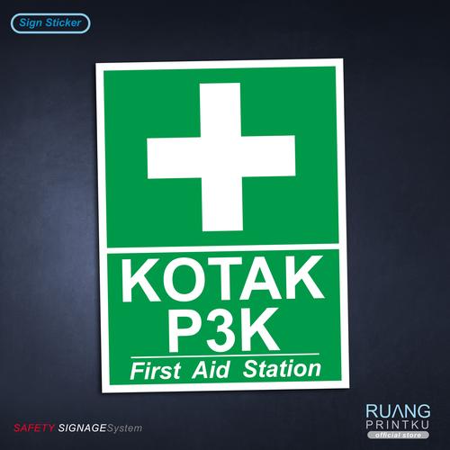 Jual Sticker Safety Sign K3 Kotak P3K - Jakarta Barat - Ruang Printku ...