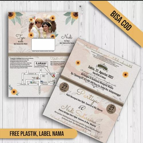 Jual Undangan, Undangan Pernikahan, Undangan modern, Cetak Undangan ...