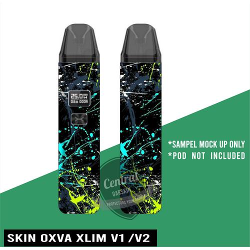 Jual Garskin Skin OXVA XLIM v2 warp sticker RESIN cyan green - Kab ...