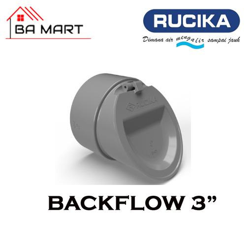 Jual BackFlow Valve 3" inch Pvc Rucika/Tutup Pipa Pembuangan - Kota ...