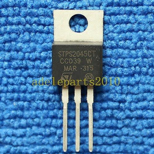Jual STPS2045CT STPS2045CTC STPS2045 2045 Schottky Diode Dioda 20A 45V Komponen - Kota Tegal ...