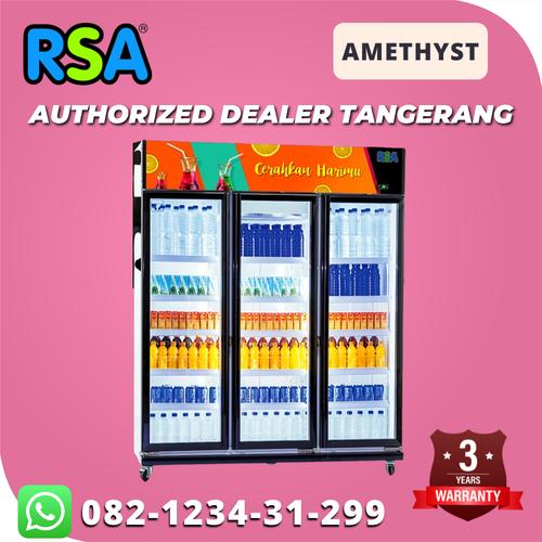 Jual SHOWCASE RSA AMETHYST 3 PINTU DISPLAY COOLER ORIGINAL - Kab ...