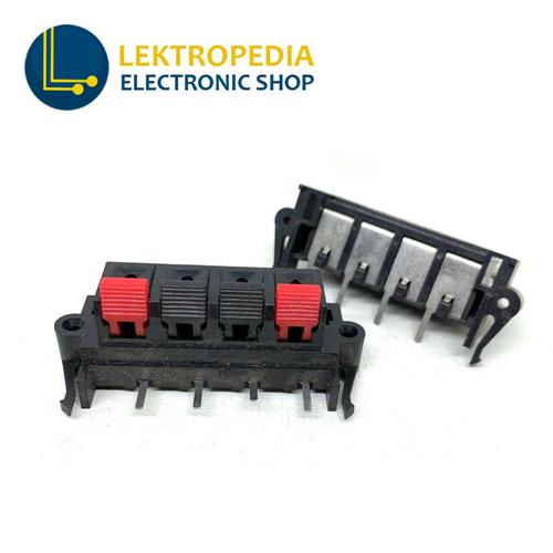 Jual Terminal Speaker 4 pin Kunci Jepit 4p 4pin 4 p Box Kabel - Kota ...