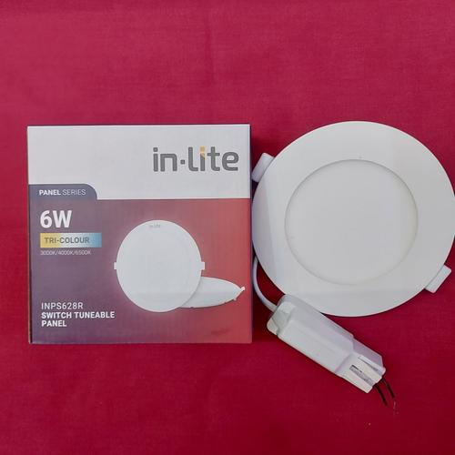 Jual INPS628R Panel Led 6w 12w Tuneable Color Inlite Three Color 3 ...