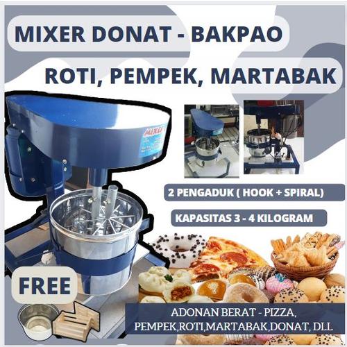 Jual mixer roti duduk- mesin mixer industri roti -Stand Mixer donat ...