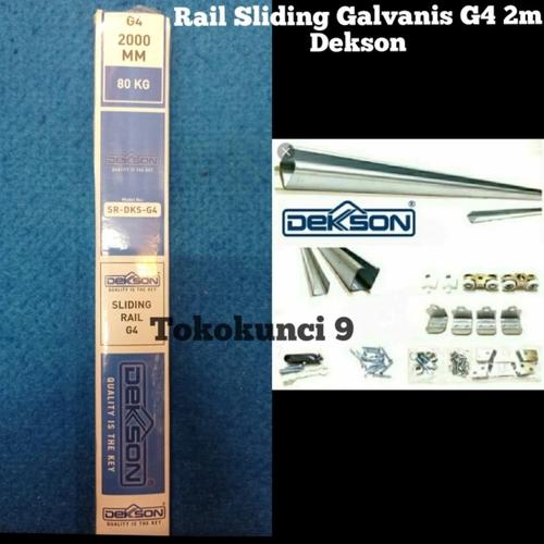Jual Rel Sliding Dekkson G4 Rail Pintu Sliding Dekson 2m - Jakarta ...