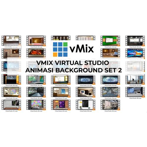 Jual VMIX VIRTUAL STUDIO ANIMASI BACKGROUND SET 2 - Kota Bandar Lampung ...