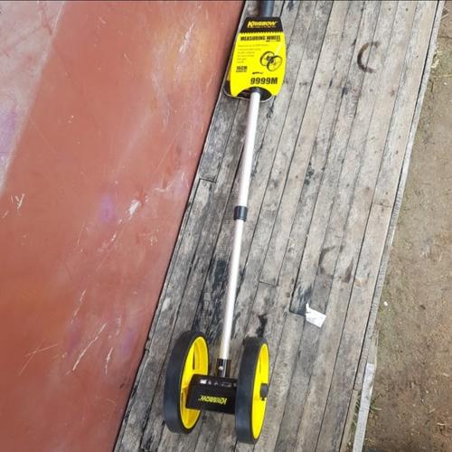 Jual Roda Pengukur Krisbow Meteran Berjalan Meteran Dorong 9999 Meter ...