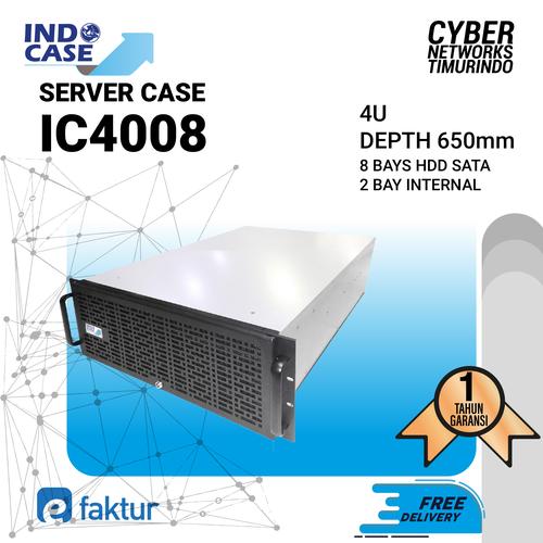 Jual IC4008 INDOCASE RACKMOUNT CASE 4U 10BAYS RACKMOUNT SERIES - Kota ...