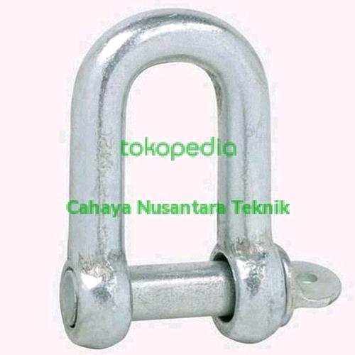Jual Clamp D Besi Cor Klem Angkat Barang Segel D ( Model Biasa ) - ¼ ...