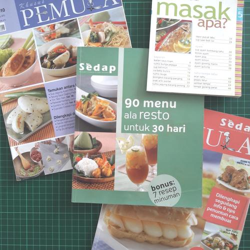 Jual Buku Majalah Resep Masakan Bekas Obral Murah - Secondhand - Masak ...