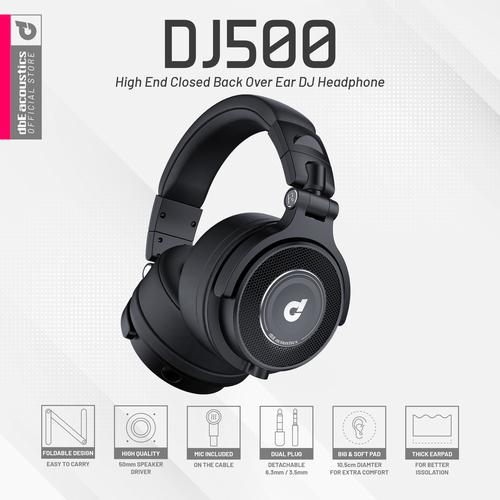 Promo dbE DJ500 High End Closed Back Over Ear DJ Headphone Cicil 0% 3x ...