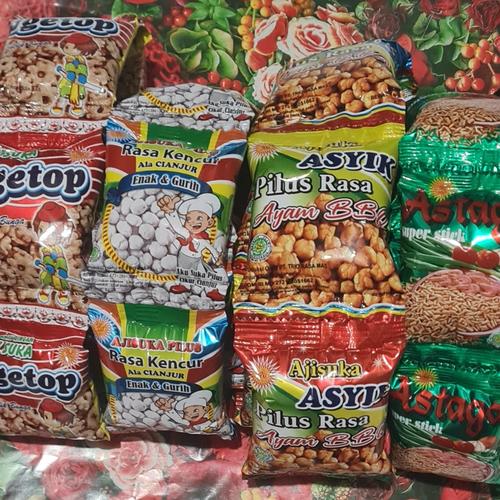 Jual SNACK JADUL | AJISUKA astaga pangpang 500 [ renteng 10s ] - asyik ...