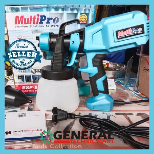 Jual SPRAY GUN ELEKTRIK CAT MINYAK AIR MULTIPRO ESP 800JY TERMURAH ...
