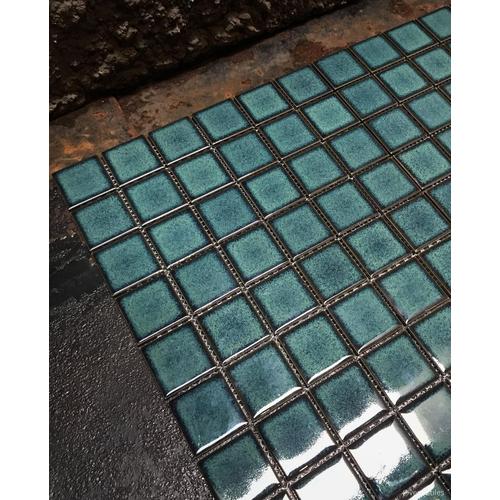 Jual Venus Tiles Mosaic Type Pottery Cerra Maxi Dark Turquoise - Kota ...
