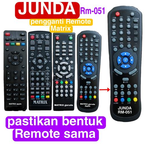 Jual REMOTE RECEIVER PARABOLA MATRIX GARUDA JUNDA RM-051 - Jakarta ...