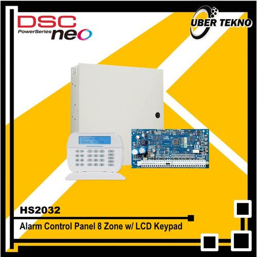 Jual Alarm Control Panel 8 Zone DSC Neo HS2032 + LCD Keypad - Jakarta ...